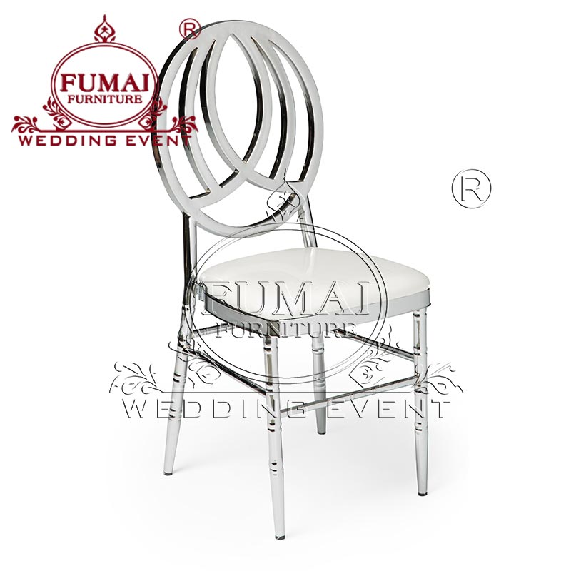 Stackable Event Chairs Cross Back Pattern - Fumai Furniture