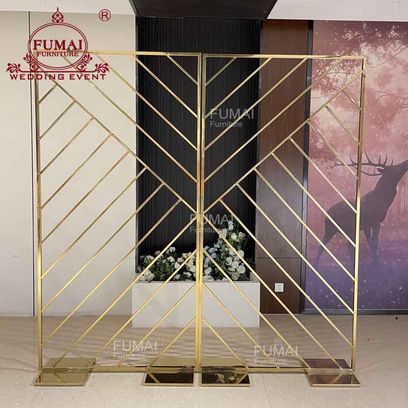 Wedding ceremony backdrops with twill Design-Fumai
