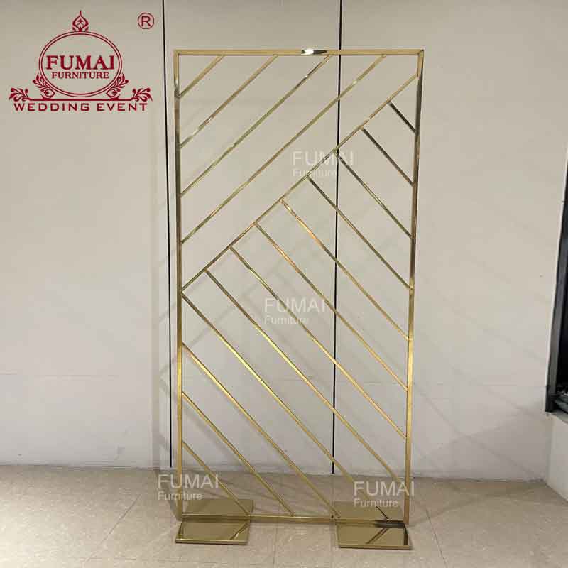 Wedding ceremony backdrops with twill Design-Fumai