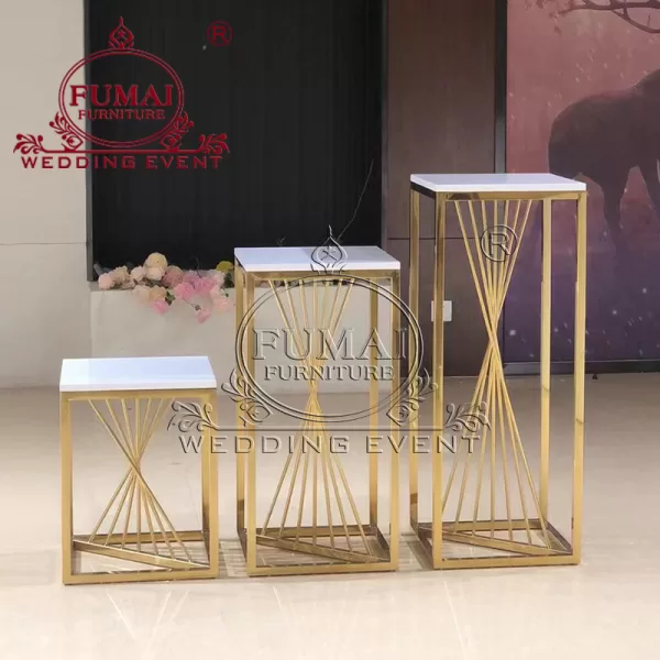 Flower Plinth Stand Wedding Day Decorations - Fumai
