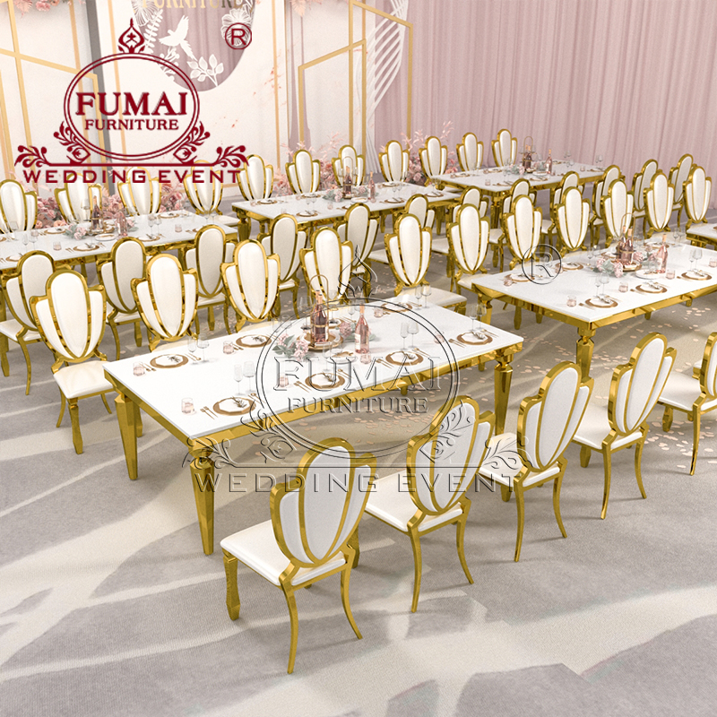 Restaurant Stainless Steel Tables Elegant Luxury - Fumai