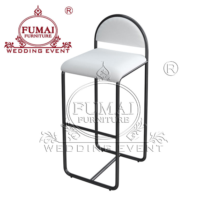 Custom Bar Stool Half Round Back Original Design - Fumai