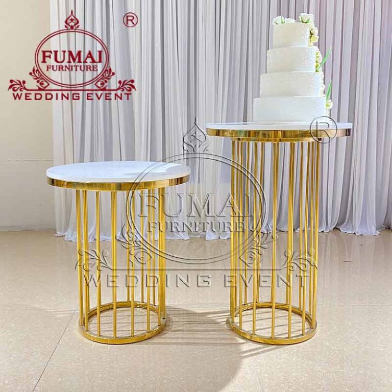 Cake Table Stands Round Plinth for Baby Shower - Fumai